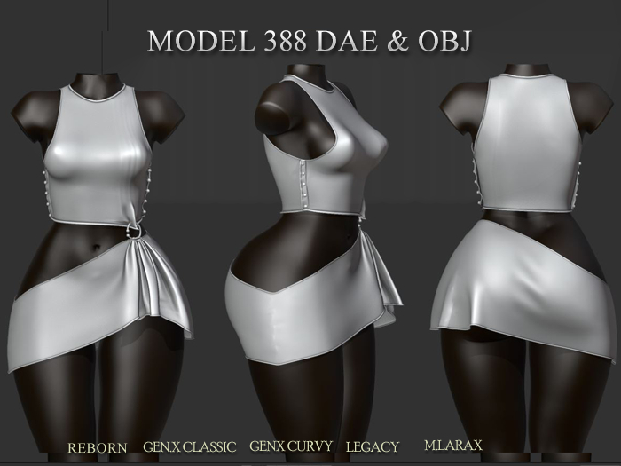 Second Life Marketplace - !GUTTO! MODEL 388 DAE & OBJ